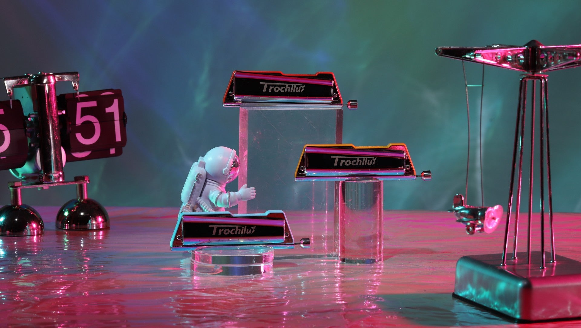 JDR GM0648 Chromatic Harmonica C Key Mouth Organ with soprano inserts